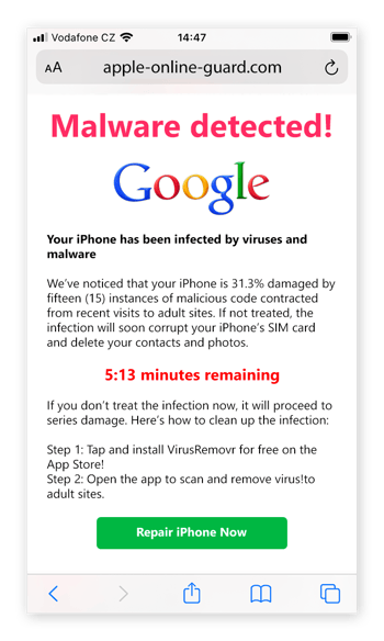 How to Spot a Fake Virus Warning and Avoid It